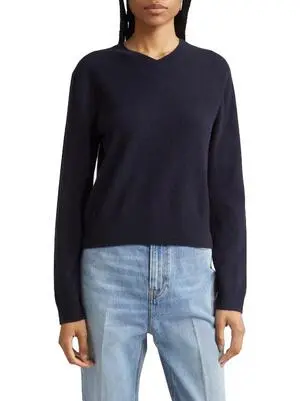 TOTÊME TOTEME Classic V-Neck Cashmere Sweater