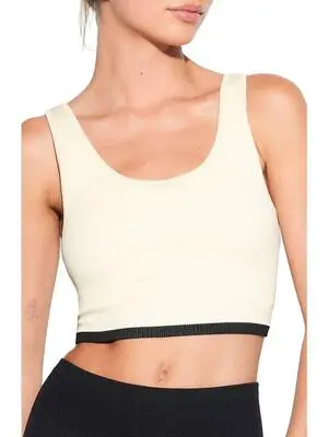 Spiritual Gangster Love Longline Sports Bra - Canvas