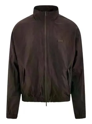 FERRAGAMO Zip-up Bomber Jacket - Brown