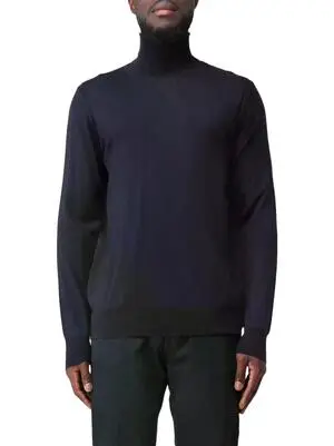 PAOLO PECORA Wool Jumper - Blue