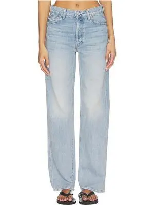 MOTHER The Dodger Button Hover Cuff Jeans - I Could Care Less