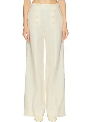 Ulla Johnson Yalena Wide Leg Pant - Cowrie