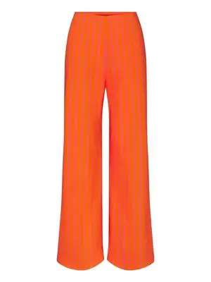 SIMONMILLER Pia Poplin Trousers - Orange