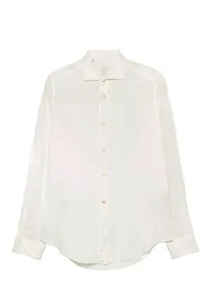 Eleventy Linen Shirt - Neutrals