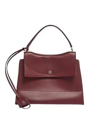 Balenciaga Nano Smooth Leather Top-handle Bag - Dark Burgundy
