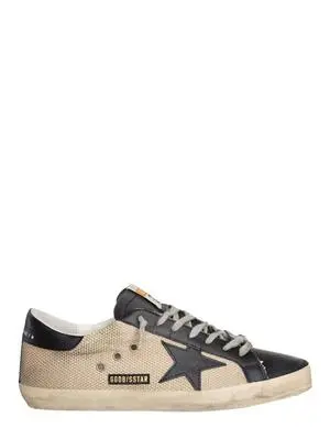 GOLDEN GOOSE Superstar Low-top Sneakers - Milk/black