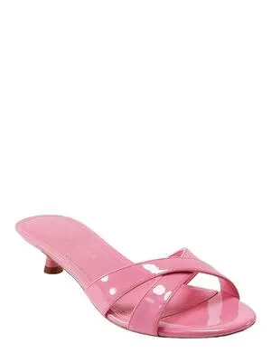 MARC FISHER LTD. Tracey Kitten Heel Sandals - Light Pink