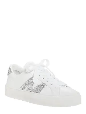 Moncler Monaco Embellished Low Top Sneakers - White