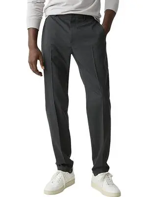 Theory Curtis Drawstring Pant Charcoal Melange