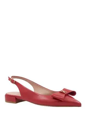 Bruno Magli Bella Slingback Flats - Red