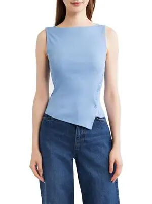 REFORMATION Hudson Knit Tank - Skyline
