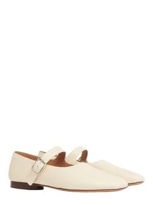 MANSUR GAVRIEL Glove Leather Mary Jane Flat - Jasmine