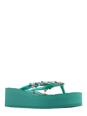 ZIGI Quigley Platform Flip Flop - Aqua
