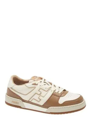 Fendi Fendi FF Match Sneakers Noccio/bian/mou/mou