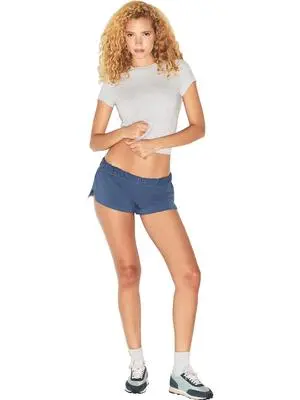 SKIMS Cotton Jersey Loose Short Harbor
