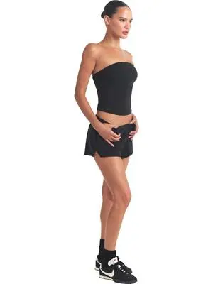 SKIMS Cotton Jersey Loose Short - Soot