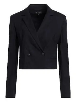 Rag & Bone Woven Double-breasted Blazer - Blue