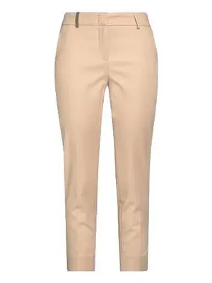 Peserico Tapered Cropped Trousers - Beige