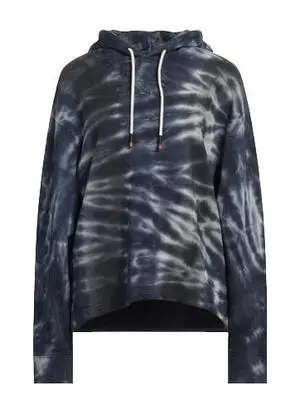 Tory Burch French Terry Tie-dyed Hoodie - Blue