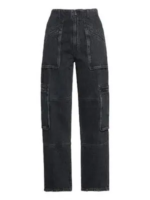 Amiri Cotton Cargo Jeans - Black