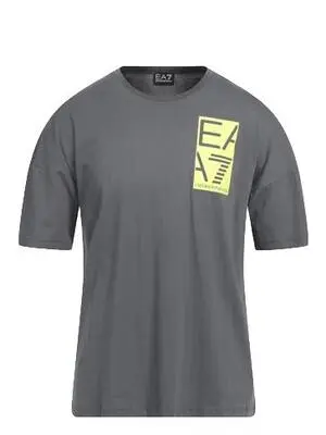 EA7 T-shirt Size Cotton - Grey