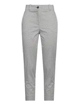 Peserico Tapered Polka Dot Trousers - Grey