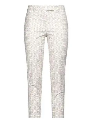 Peserico Tapered Printed Pants - White