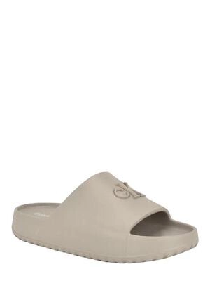 Calvin Klein Nanzey Slide Sandal - Light Gray