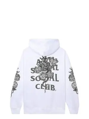 ANTI SOCIAL SOCIAL CLUB Hokkaido 3m Reflective Hoodie - White