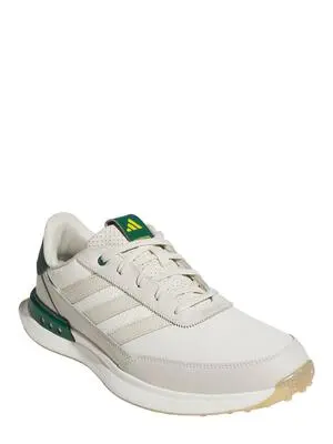 Adidas S2g 24 Waterproof Leather Spikeless Golf Shoe - Owhite/alu