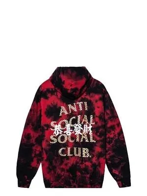 ANTI SOCIAL SOCIAL CLUB Year Of The Snake Calm Hoodie - Red