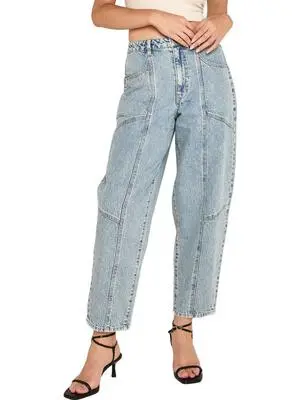 UNPUBLISHED Ellis Roadtrip Barrel Leg Jeans - Blue