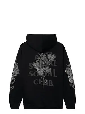 ANTI SOCIAL SOCIAL CLUB Hokkaido 3m Reflective Hoodie - Black