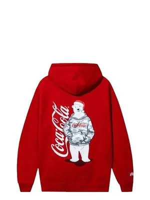 ANTI SOCIAL SOCIAL CLUB Cocacola Pb Hoodie - Red