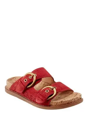 EARTH® Earth® Francii Slide Sandal Red