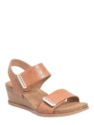 SOFFT Verdi Ii Slingback Wedge Sandal - Luggage Woven