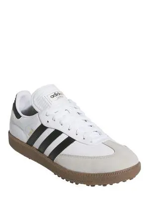 Adidas Samba Lux Spikeless Golf Shoe - Ftwwht/cbl