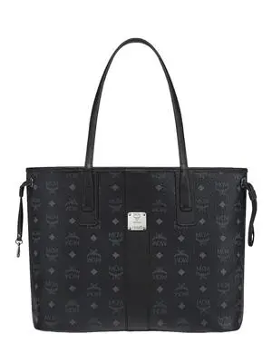 Mcm Medium Liz Reversible Shopper Black