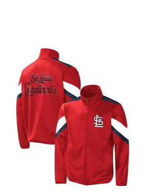 G-III SPORTS BY CARL BANKS St. Louis Cardinals Earned Run Full-zip Jacket - Red