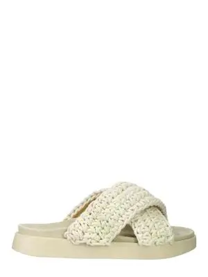 Inuikii Woven Sandals - White