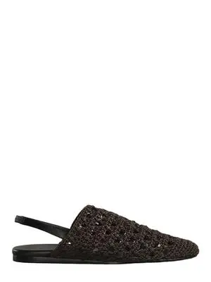 Jenni Kayne Crochet Jules Mule - Chocolate