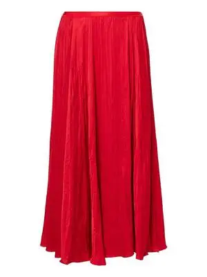 Polo Ralph Lauren Mid-rise Midi Skirt - Red