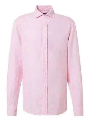 Ralph Lauren Purple Label Linen Oxford Shirt - Pink