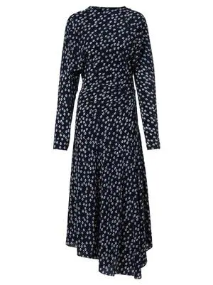 Proenza Schouler Alina Floral Maxi Dress - Blue