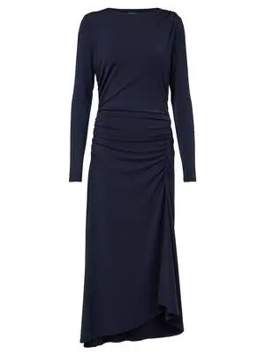 VERONICA BEARD Veronica Beard Gathered Midi Dress