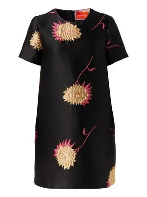 La DoubleJ La DoubleJ Swing Jacquard Minidress Multicoloured