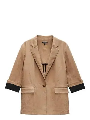 RAG & BONE Rag & Bone Jennie Linen Blazer