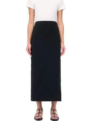 Another Tomorrow Another Tomorrow Tube Skirt Black