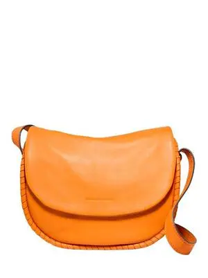 AIMEE Aimee Kestenberg Mercer Leather Messenger Bag Tangy