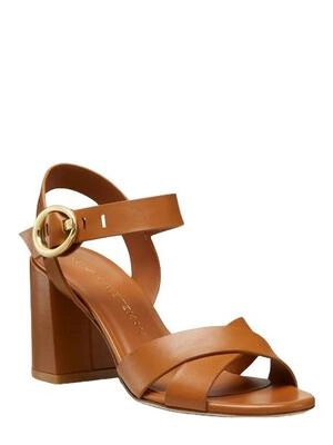 STUART WEITZMAN Benni Ankle Strap Sandal - Macchiato
